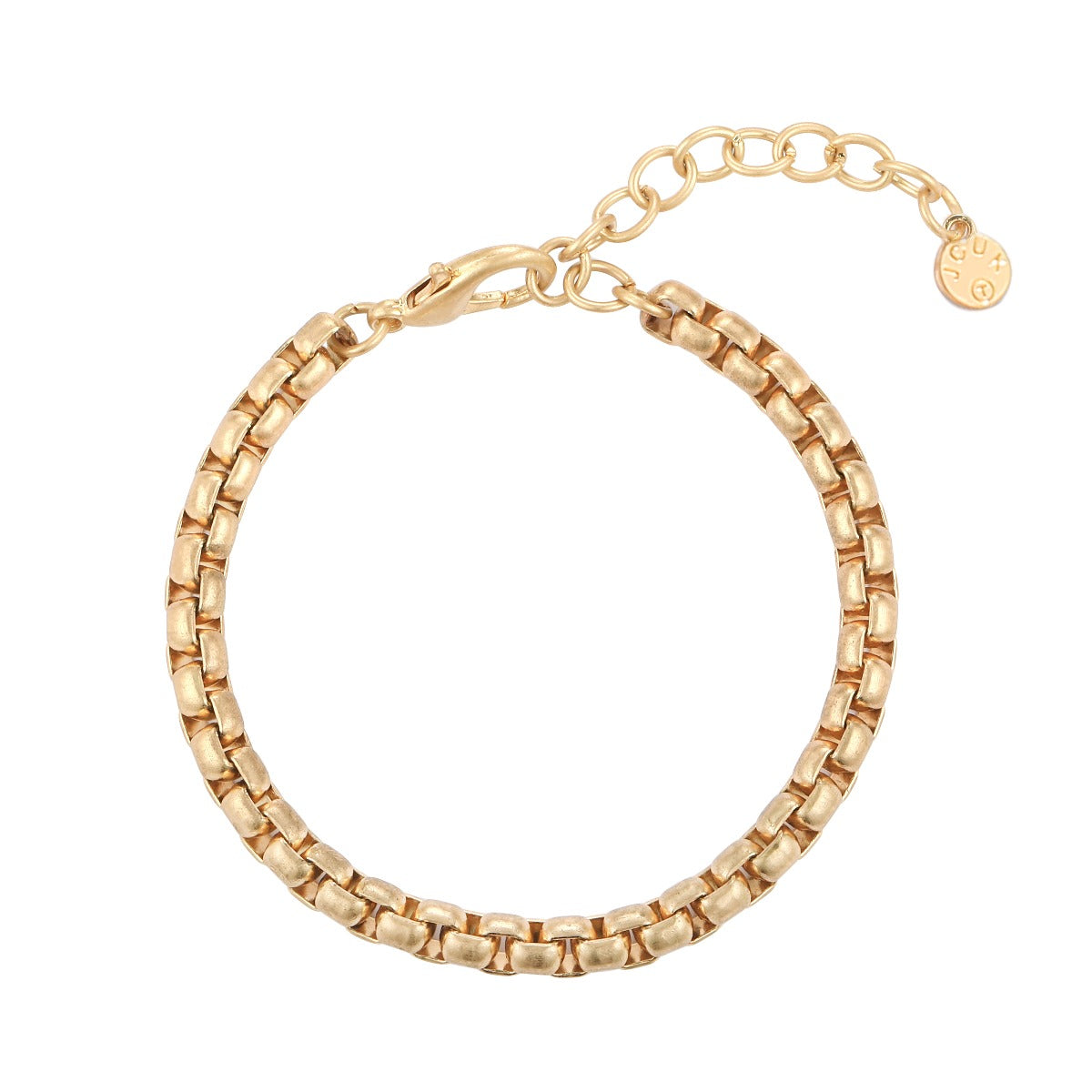 Box Chain Link Bracelet - Gold YD20905YGD – Yokos Fashion